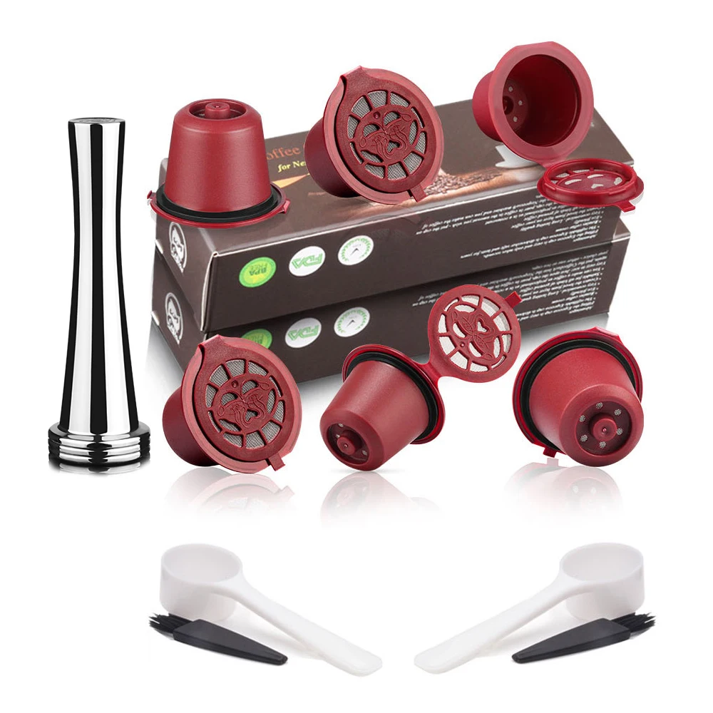 Reusable Coffee Capsules Cup For Nespresso Espresso Refillable Coffee ...