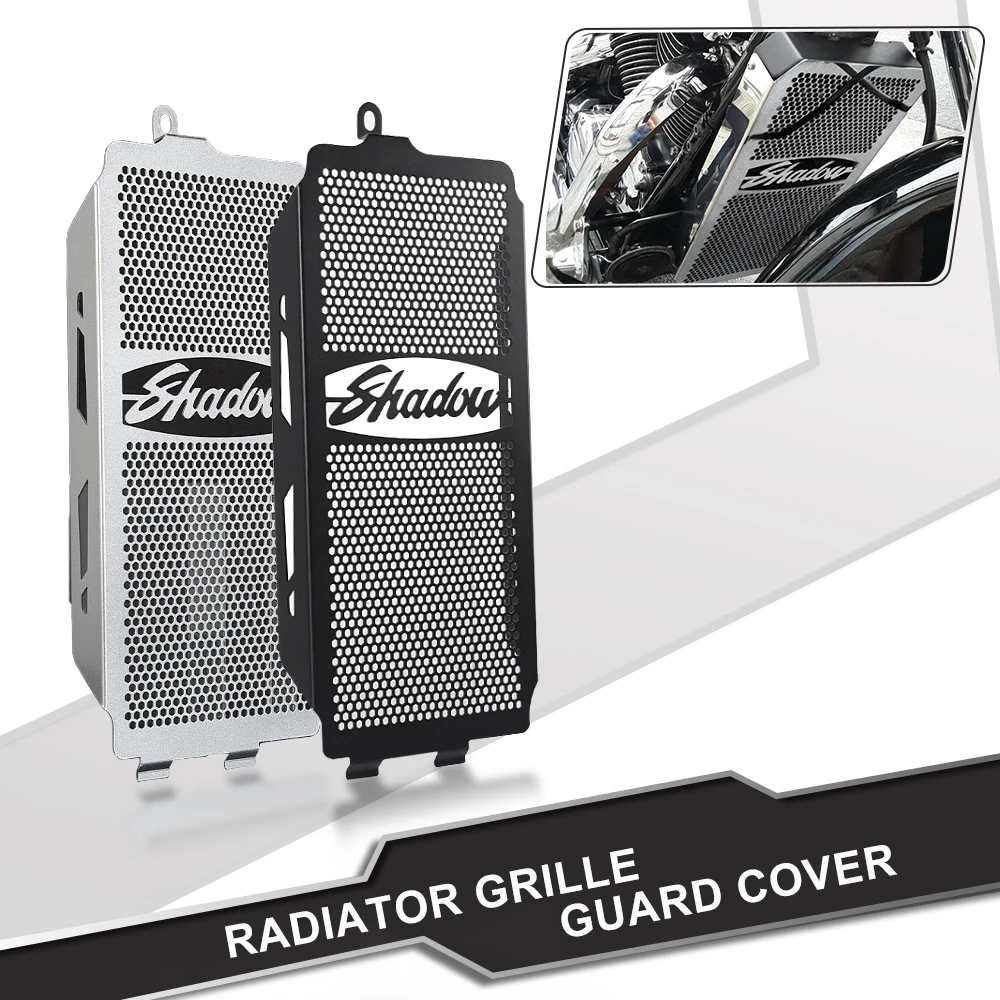 Shadow-750-Motorcycle-Radiator-Grille-Cover-Guard-Protector-For-Honda ...