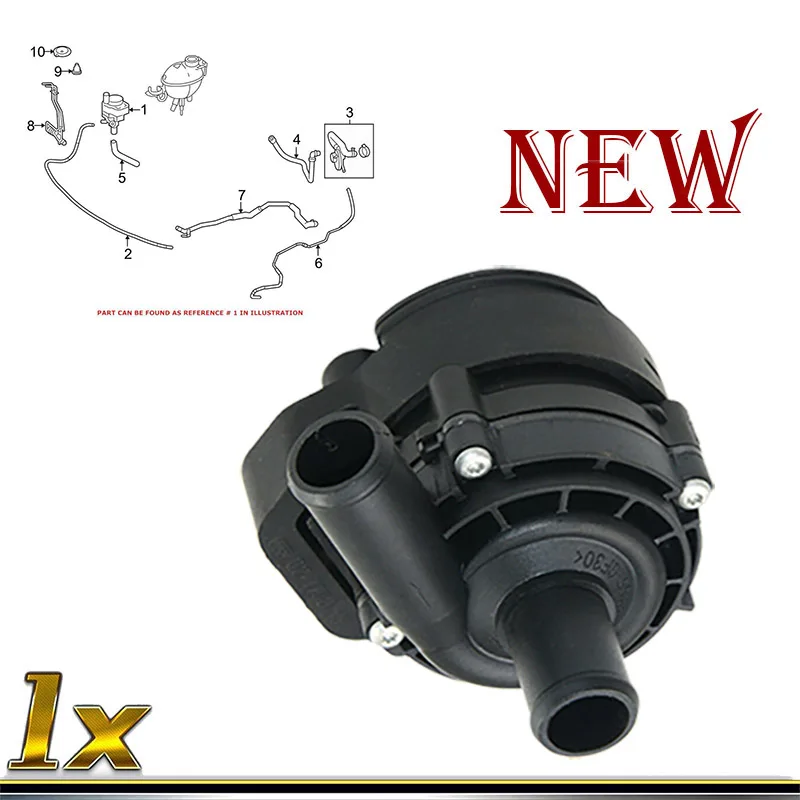 Auxiliary-Water-Pump-12V-For-Mercedes-Benz-C250-E250-E350-E400-E550 ...