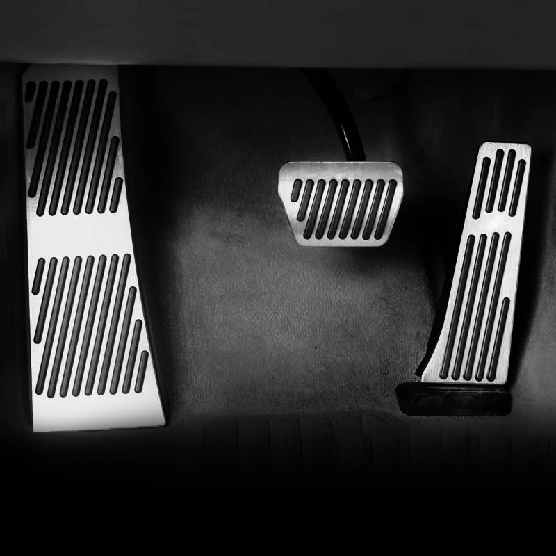 Aluminum-Car-Foot-Pedal-Fuel-Accelerator-Brake-Pedal-Rest-Pedal-Cover ...