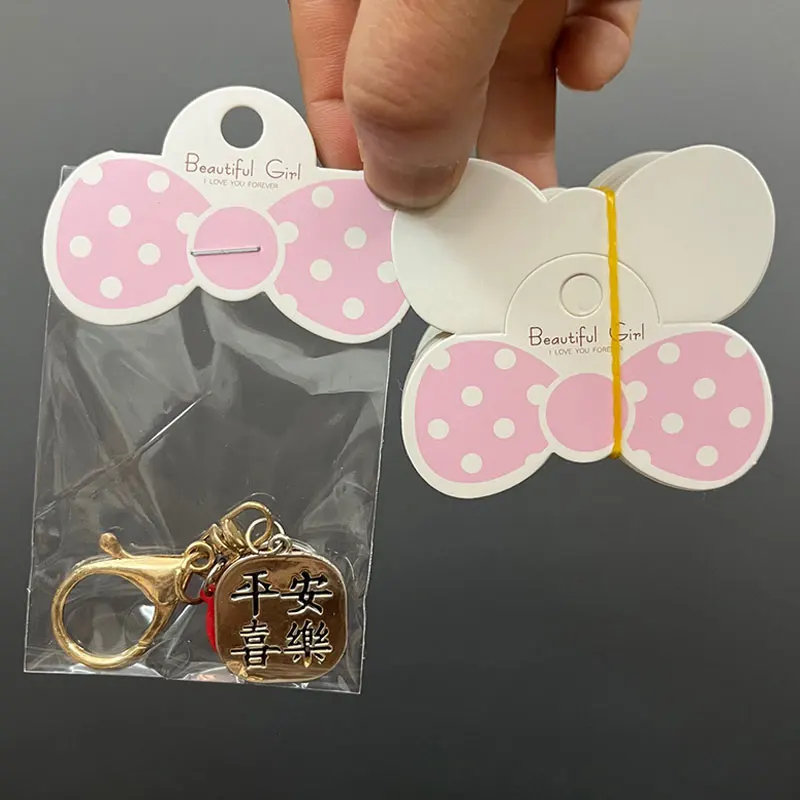 50pcs-Cute-Bowknot-Packaging-Paper-Cards-Foldable-Tags-for-DIY-Hairclip ...