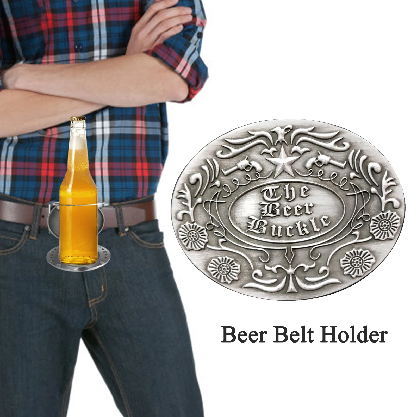 Beer-Holder-Belt-Portable-Metal-Belt-Cup-Holder-Beer-Drink-Cup-Holder ...