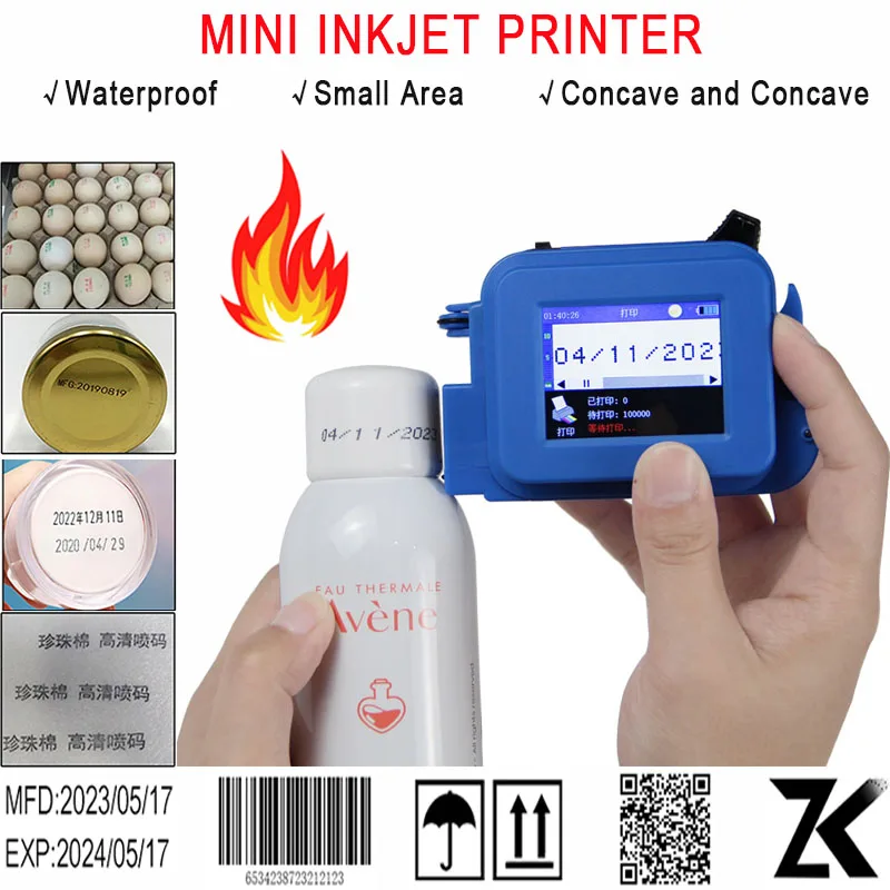 28-Language-Mini-12-7mm-Inkjet-Cartridge-Portable-Handheld-Expiry-Date ...