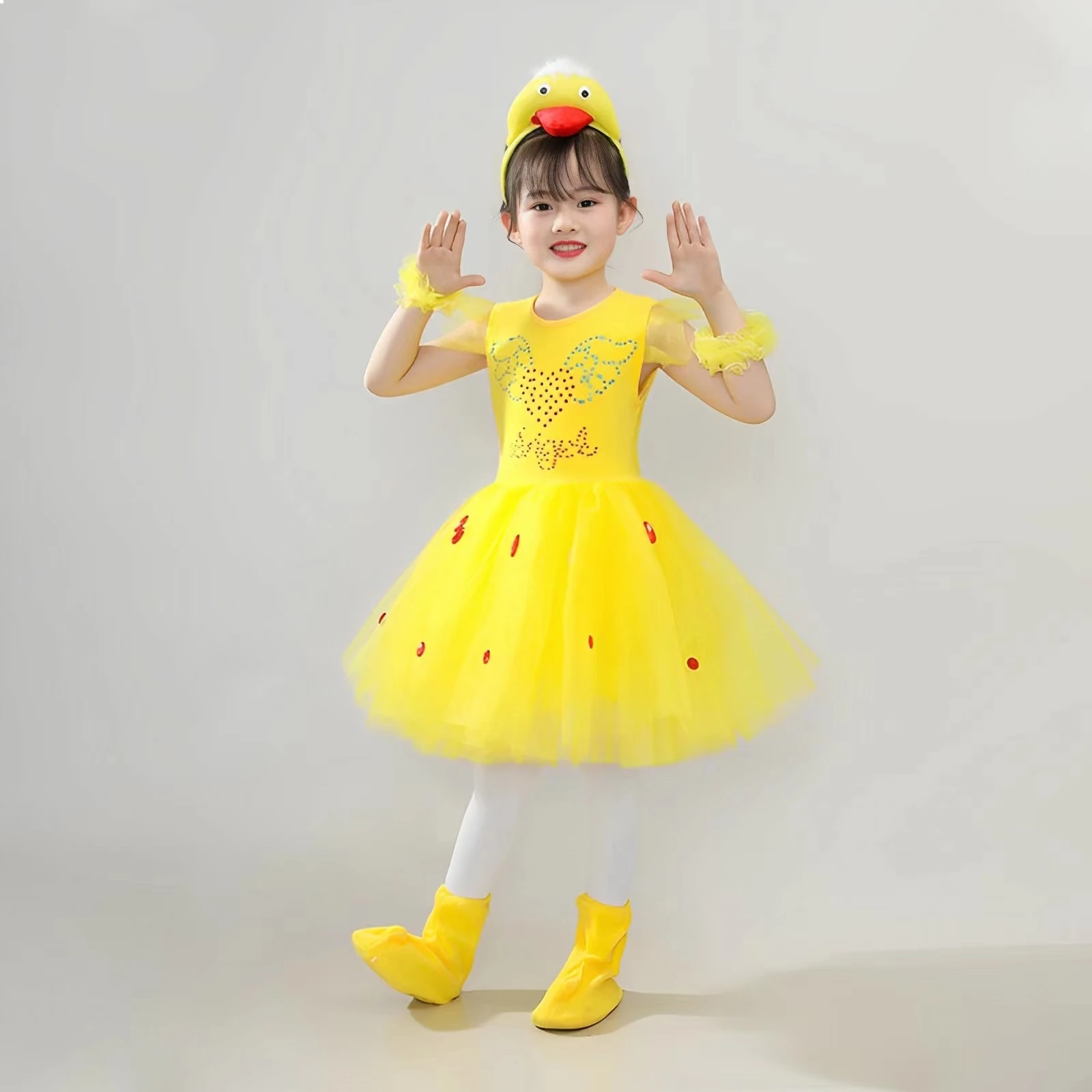 Disfraz de pato y polluelo para niños, disfraz de animal, niñas y niños ...