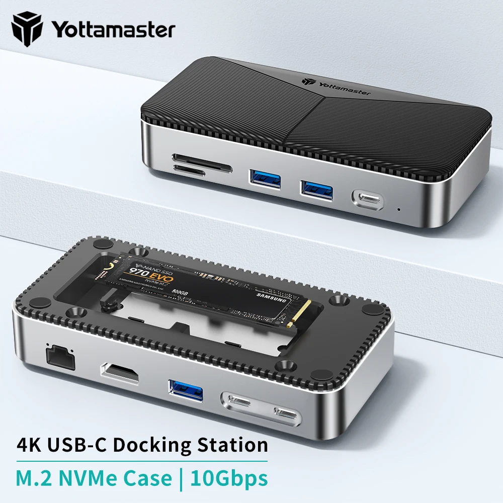 Yottamaster-USB-C-Docking-Station-with-HDMI-Compatible-USB-A-3-2-Gen2-M ...