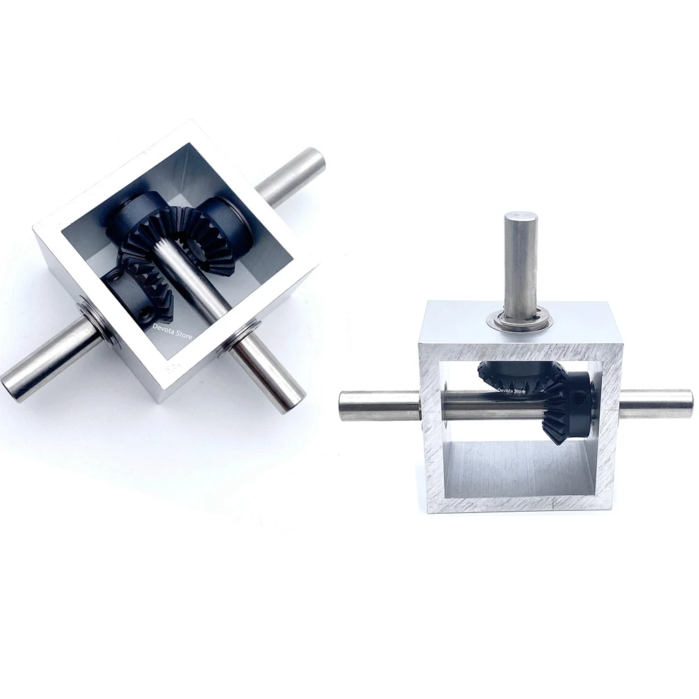 1-1-Angle-Device-90-Right-Angle-Bevel-Gear-Gearbox-10MM-Shaft-1-25M-20T ...