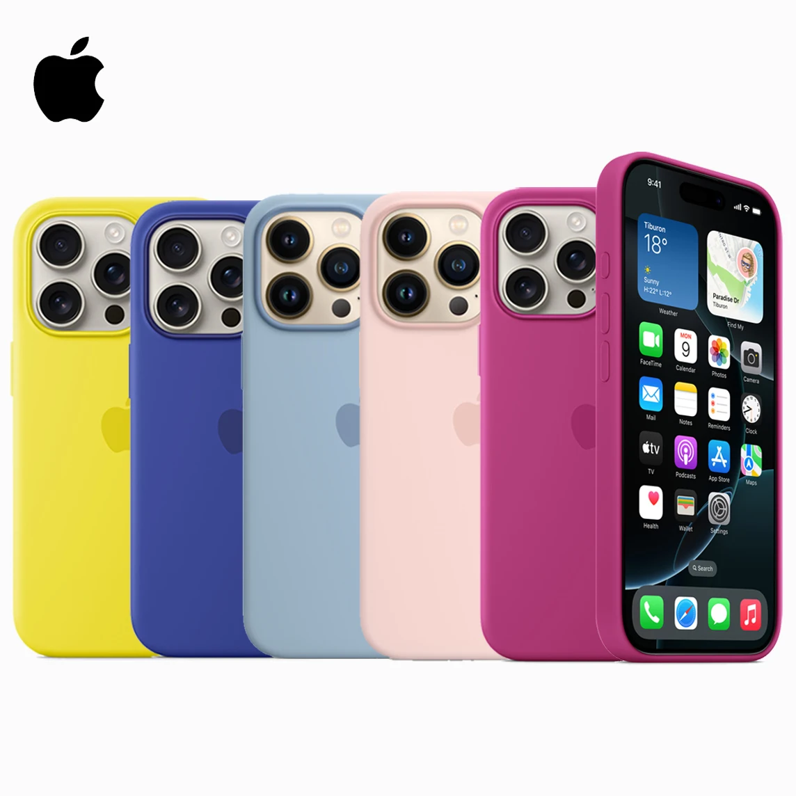 Funda-de-silicona-oficial-Original-para-Apple-iPhone-carcasa-completa-para-iPhone-con-logotipo ...