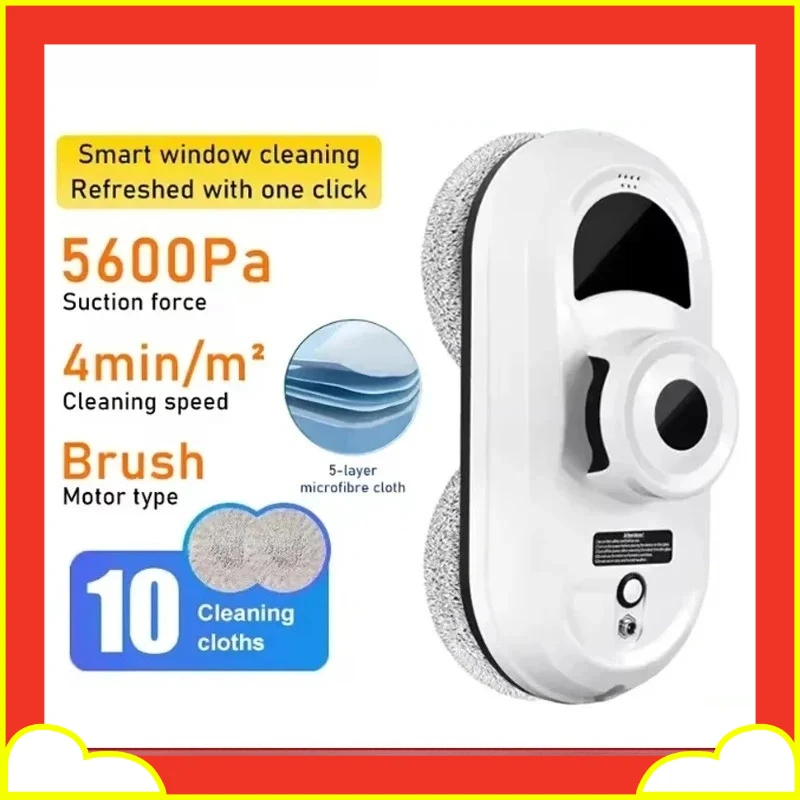 Home Cleaning Robot Vacuum Window Cleaner with Remote Control Electric ...