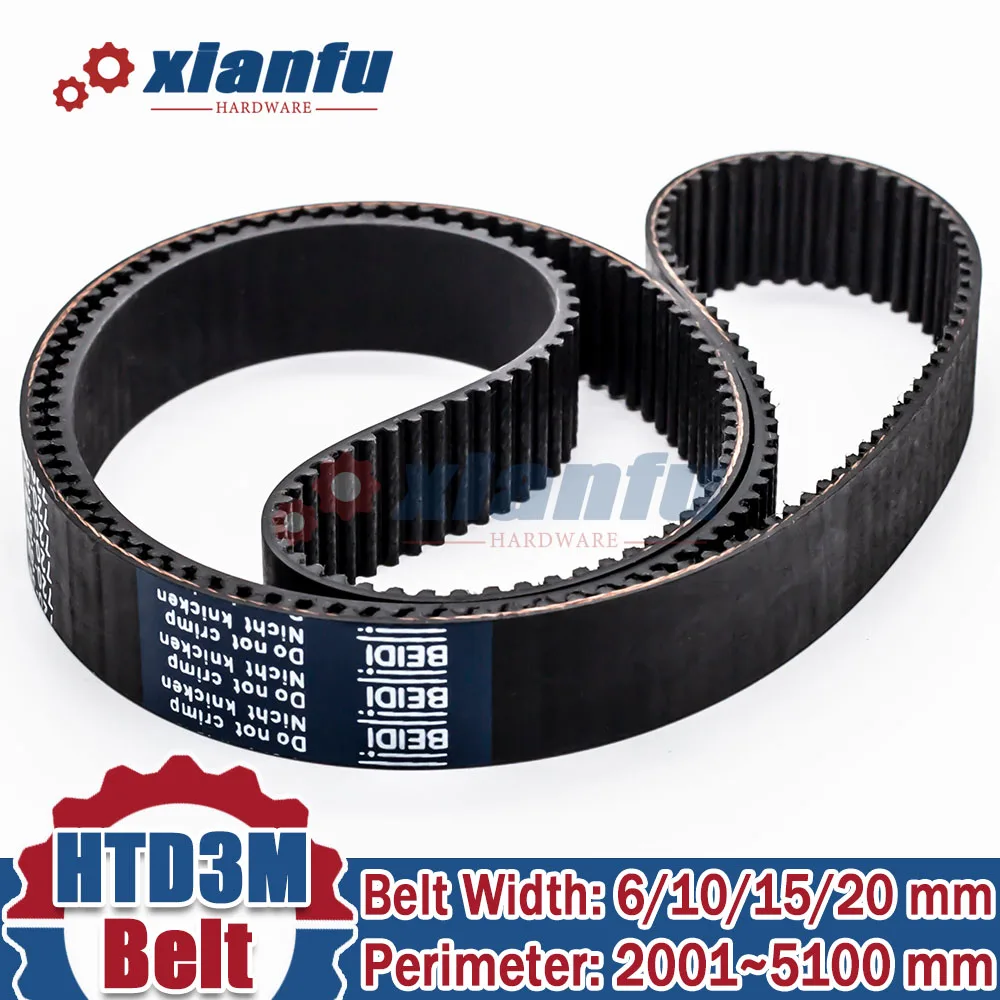 HTD-3M-Timing-Belt-Perimeter-Lp-2001-2121-2349-2460-3000-3225-3600-4020 ...