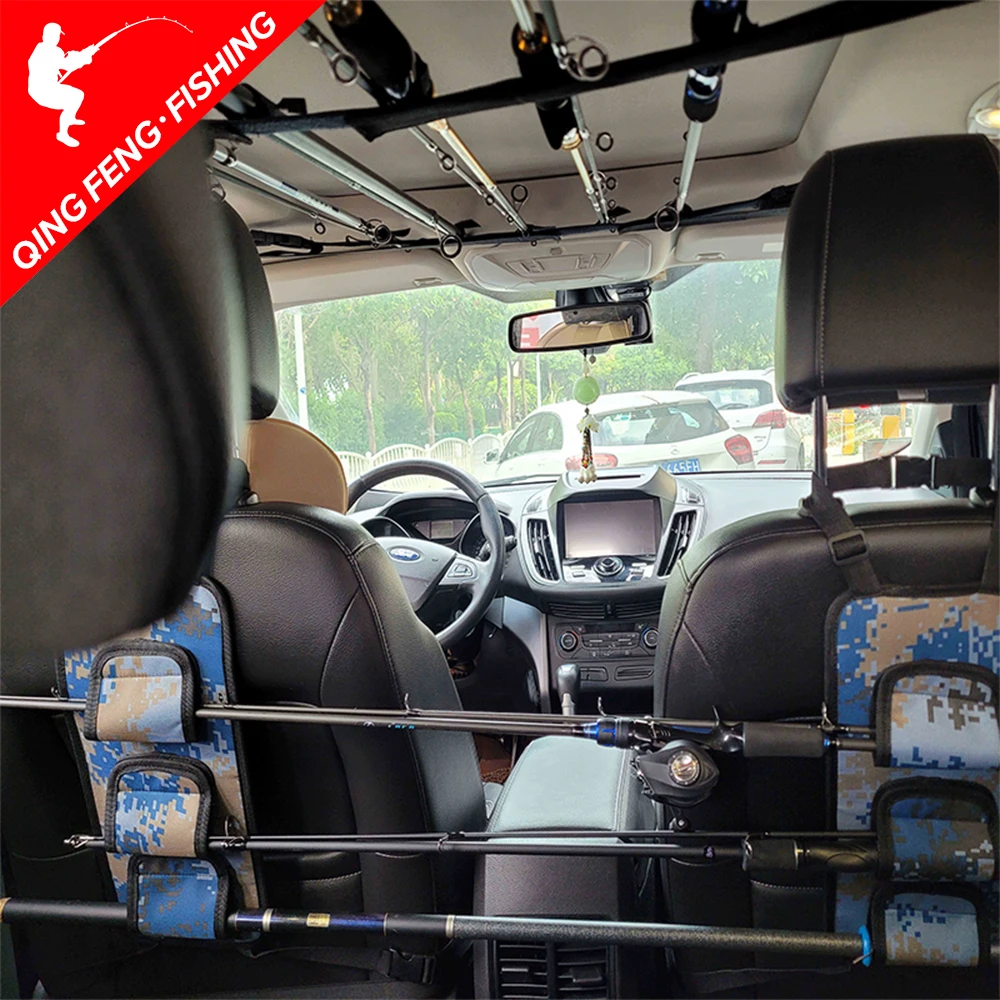 Car-Seat-Fishing-Rod-Rack-Set-Car-Fishing-Rod-Rack-Strap-Adjustable-Car ...