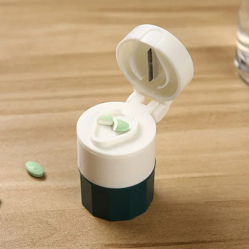 Pill-Cutter-Box-Pill-Grinder-Splitter-Medicine-Drug-Box-Tablet-Cutter ...