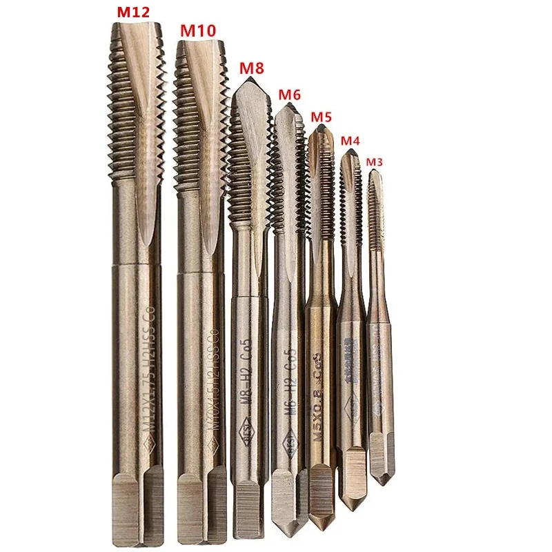 1Pc-M3-M12-M35-HSS-Co-Cobalt-Machine-Sprial-Point-Taps-Metric-Screw-Tap ...