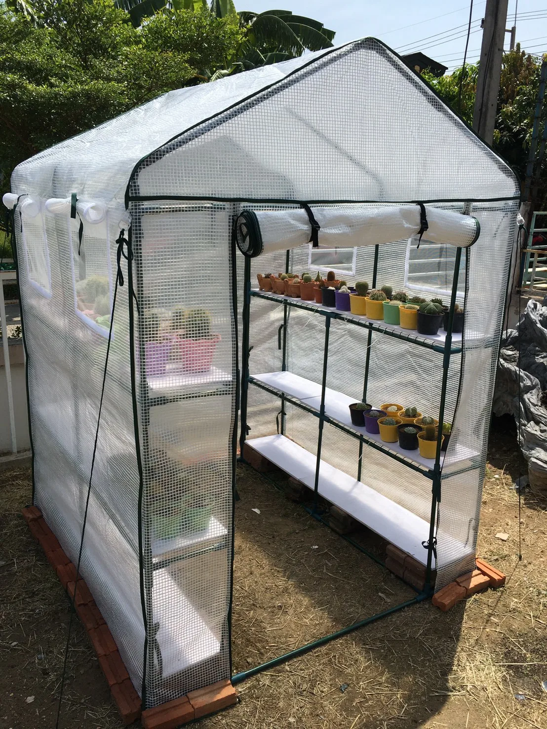 VOKANDA-Wintering-Plant-Protection-Cover-Anti-Frost-Plastic-Fabric-For ...