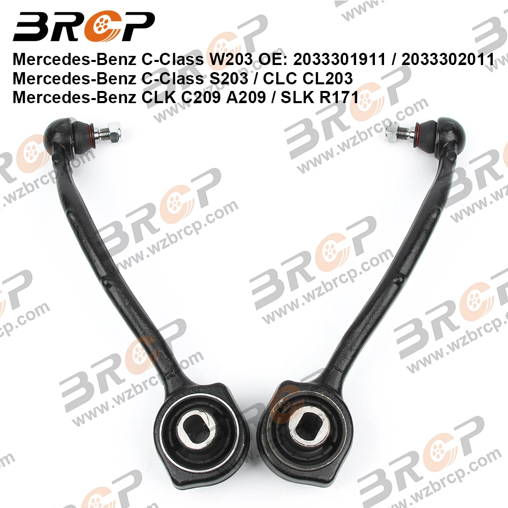 BRCP-Pair-Front-Lower-Suspension-Straight-Control-Arm-For-Mercedes-Benz ...