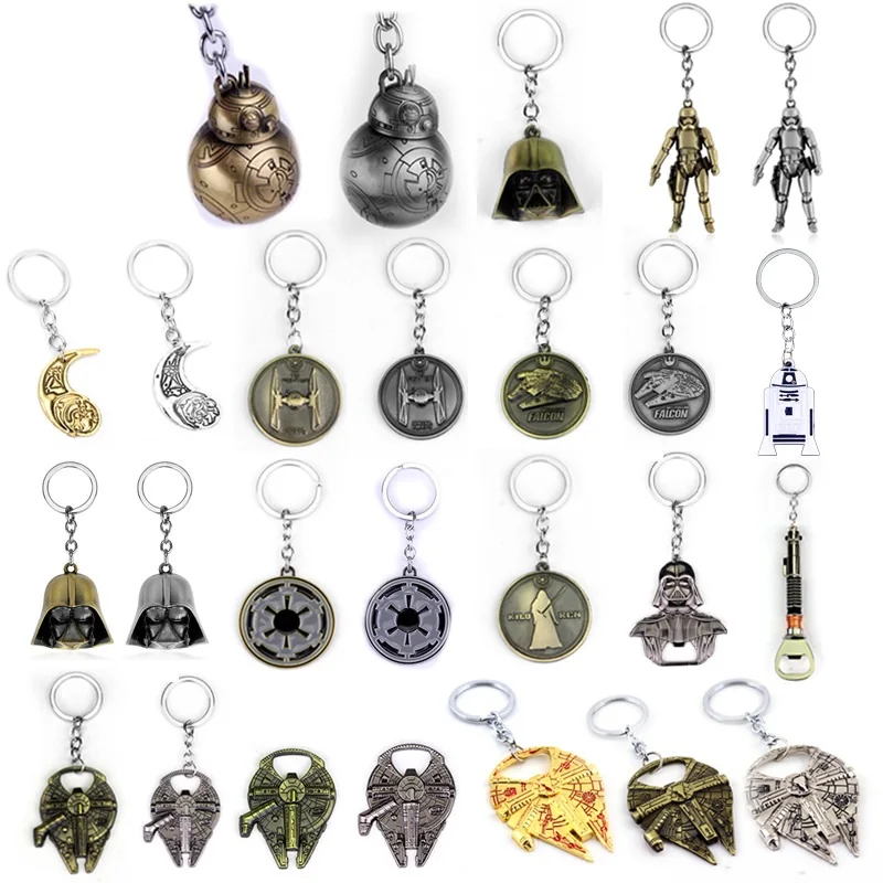 Multiple-Styles-Robot-Keychain-Movie-Collections-Jewelry-Spaceship-Key ...
