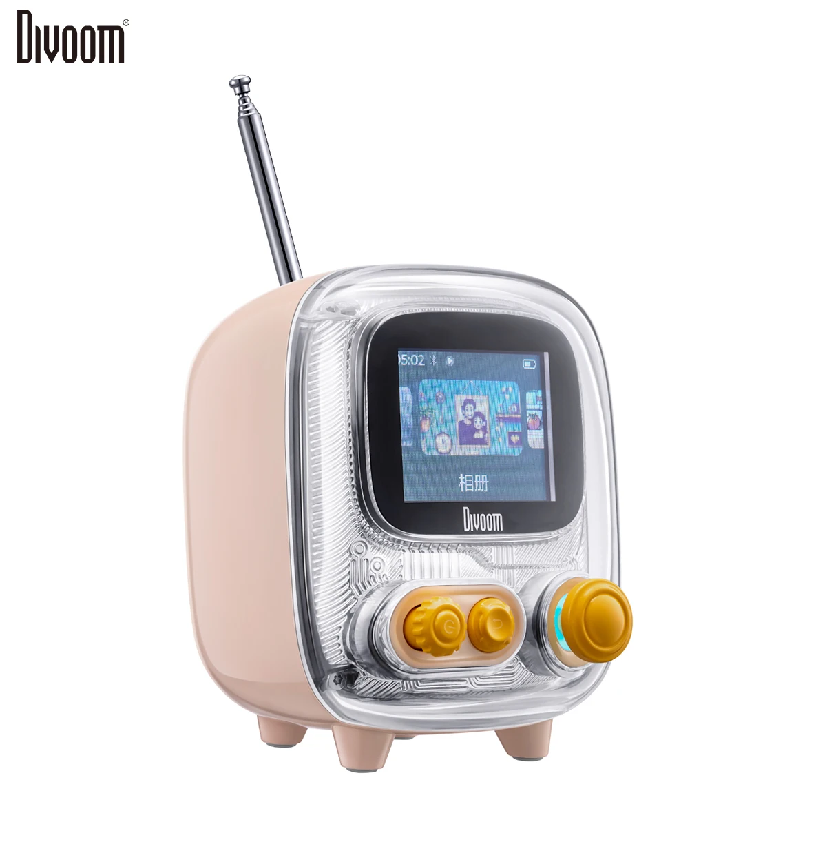 Divoom-Mini-Port-til-FM-Bluetooth-Speaker-Pixel-Art-Despertador-DIY ...