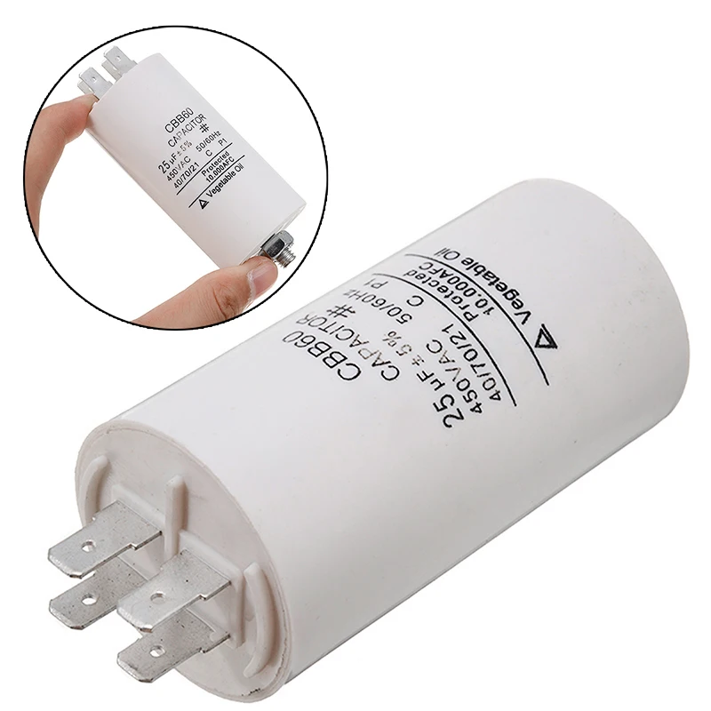 1pcs CBB60 Starting Capacitor 10uF~70uF 12UF Motor Capacitor 50 / 60Hz ...