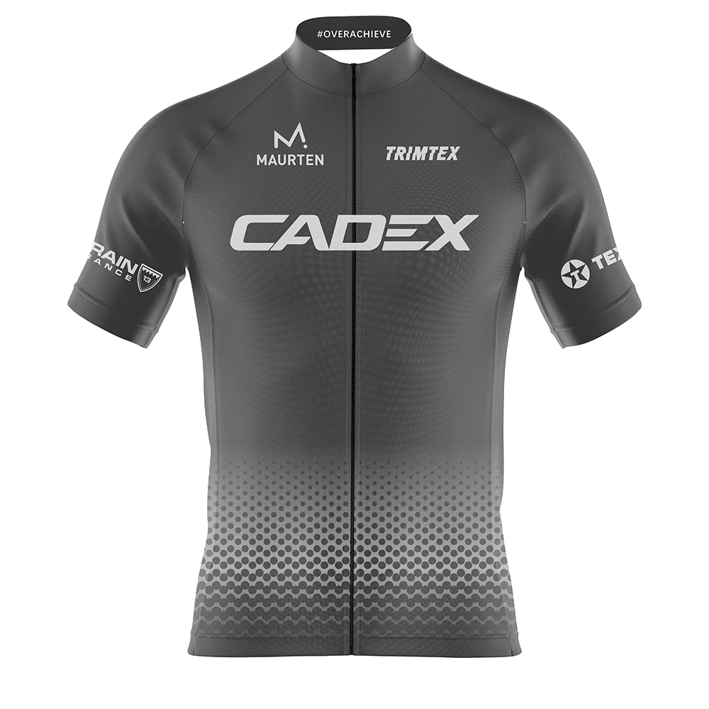Maillot de ciclismo CADEX TRIMTEX Pro Race de manga corta transpirable BAHRAIN Ropa de ciclismo ...