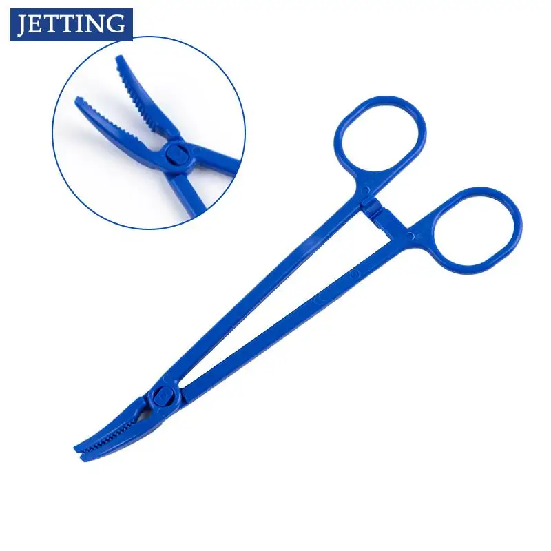 1-pcs-Plastic-Hemostat-Forceps-Sharp-Mouth-Pliers-Surgical-Cottonball ...