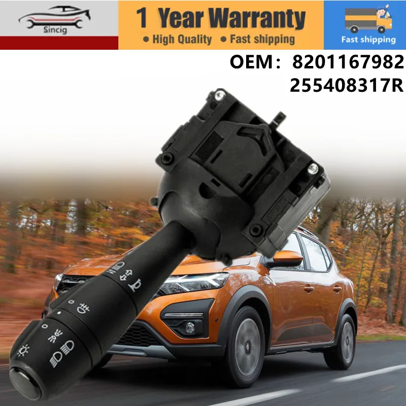 Indicator Turn Signal Linght Switch Steering Clumn Switch For Renault ...