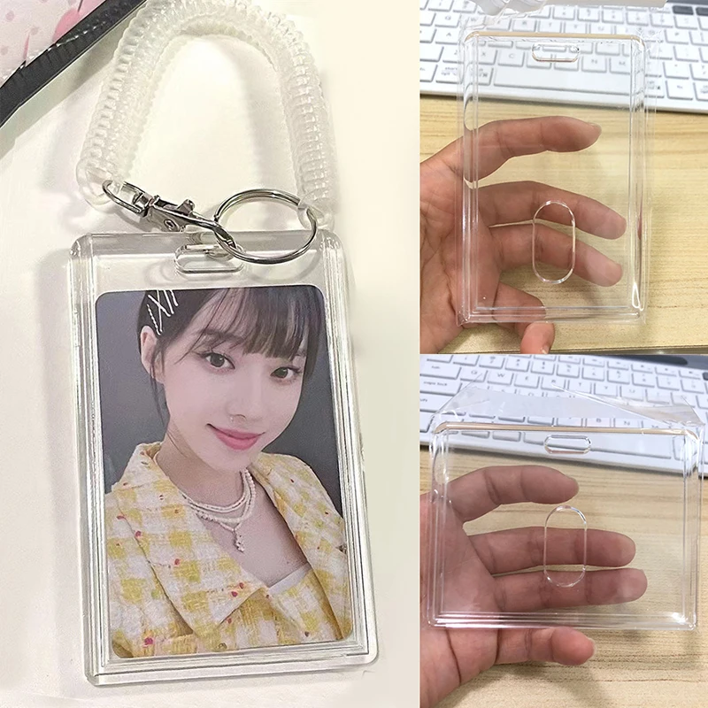 Átlátszó Akril Kpop Photocard Holder Idol Képeslapok Kártyakártya ...