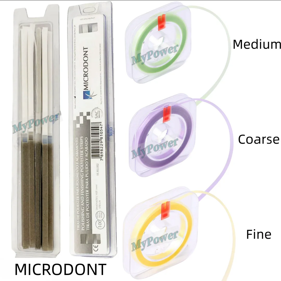 Dental-Polishing-Strips-Composite-Resin-Polyester-Finishing-Strip ...