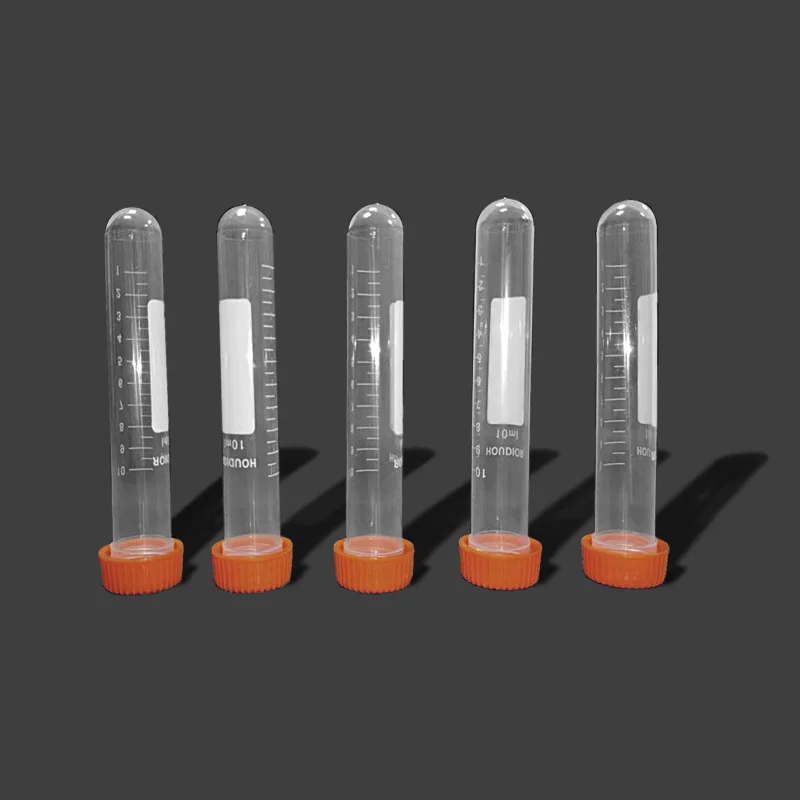 50Pcs-10ml-Micro-Centrifuge-Test-Tube-Clear-Plastic-Vial-Container-With ...