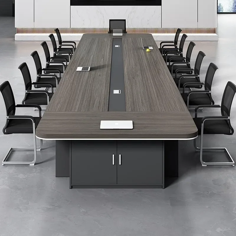 Conference-room-long-table-meeting-table-chair-simple-modern-training ...