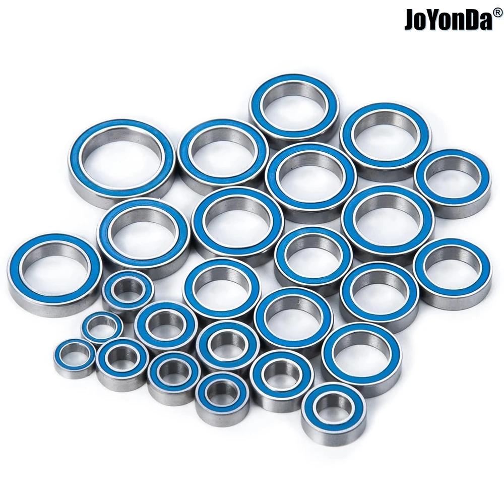 26pcs-Blue-Ball-Bearings-Kit-Precision-High-Speed-Bearing-for-RC-Arrma ...