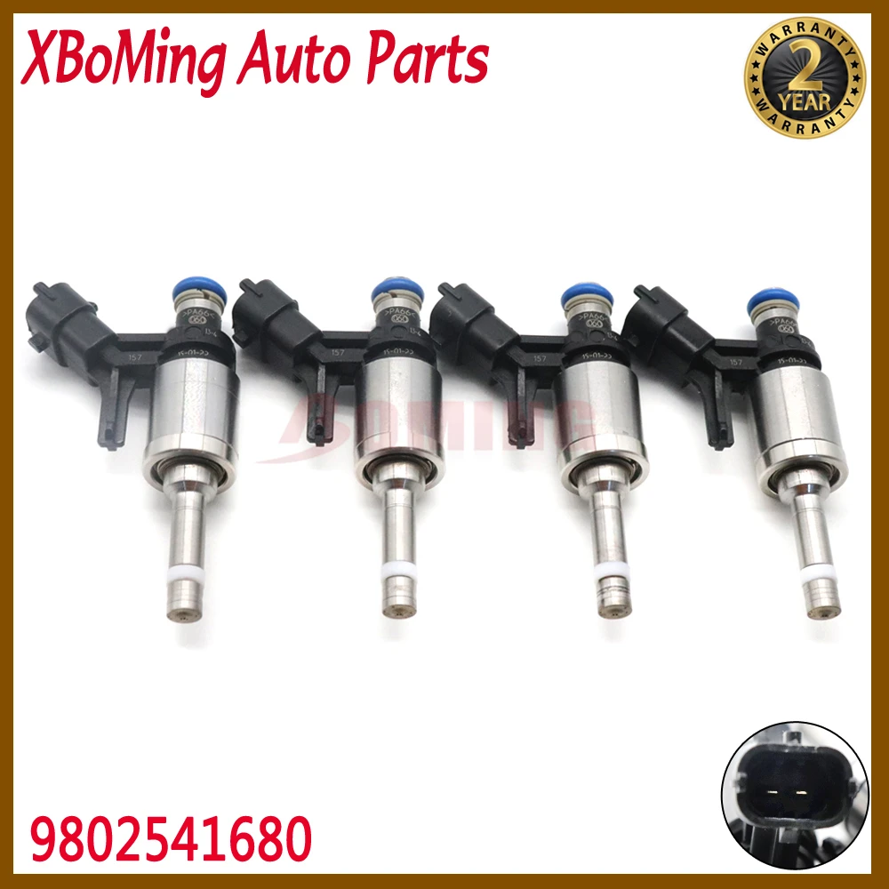 Fuel-Injector-Nozzle-9802541680-For-Peugeot-308-408-508-Citroen-C4-1-6 ...