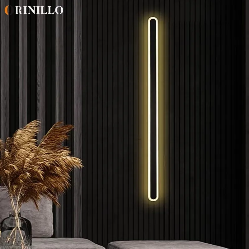 Modern-minimalist-led-strip-wall-lamp-interior-decorative-line-lamp ...