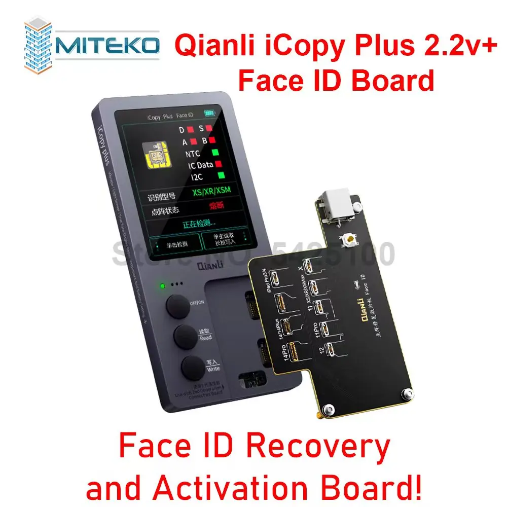 QIANLI-Adaptador-iCopy-Plus-Face-ID-e-Flex-para-S-rie-X-14-PM-Recupera ...