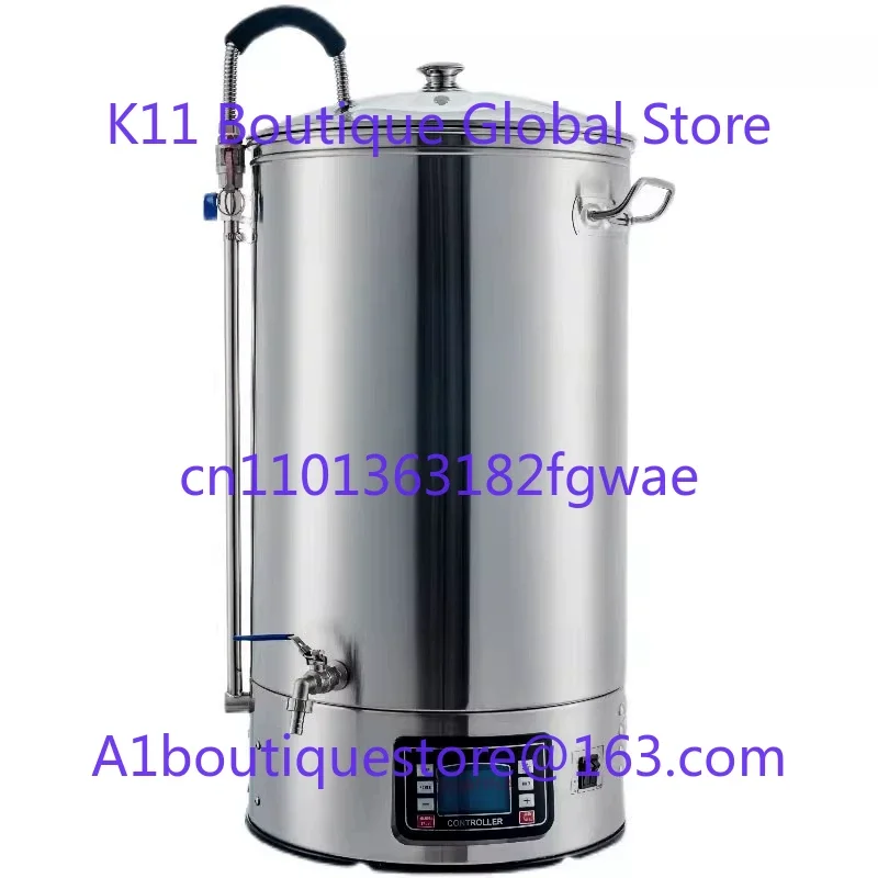 Electric Brewing System, 40L, all-in-one home beer brewing kit with ...