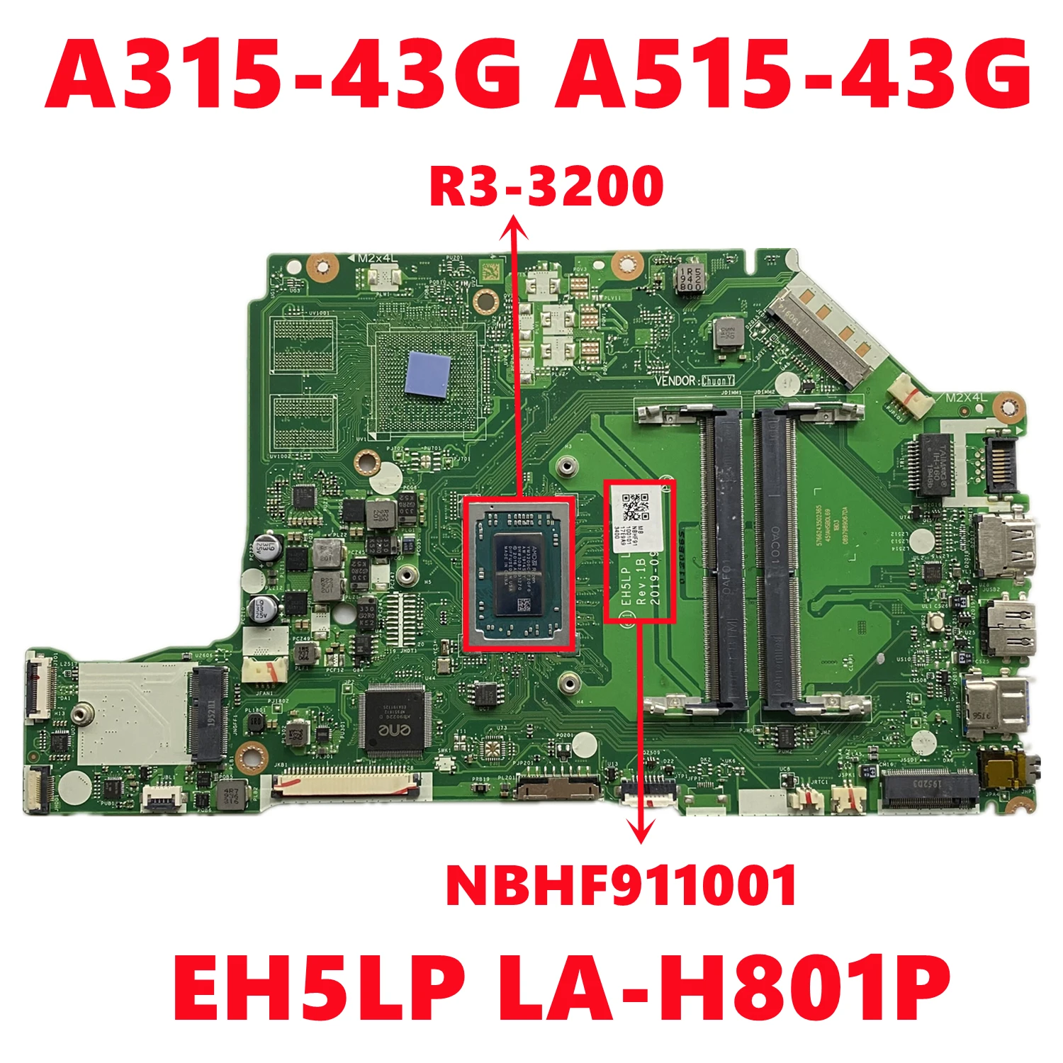 NBHF911001-NB-HF911-001-For-Acer-ASPIRE-A315-43G-A515-43G-Laptop ...