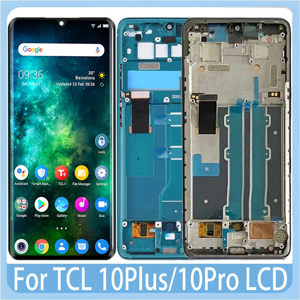 6-47-Original-AMOLED-For-TCL-10Pro-T799B-T799H-LCD-Display-Touch-Screen ...