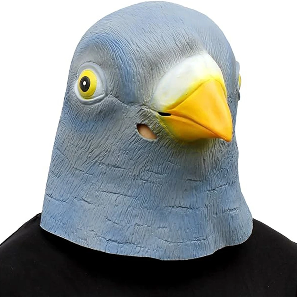 Pigeon-Mask-Novelty-Farm-Party-Cosplay-Headgear-Halloween-Fancy-Dress ...