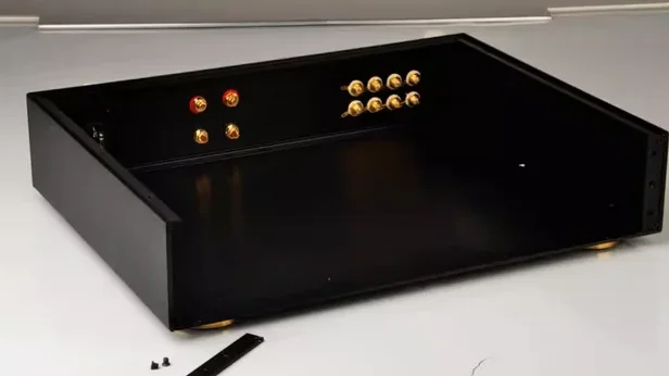 Goldmund aluminum preAmplifier Chassis Power Amp Case DIY Audio ...