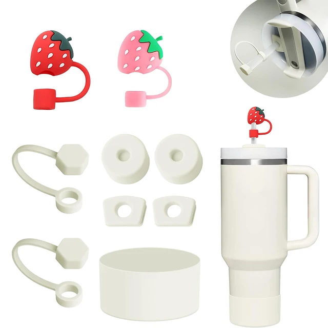 Straw Covers Cap For Tumblers Aazon.co: Silicone Straw Plug, Drinking ...