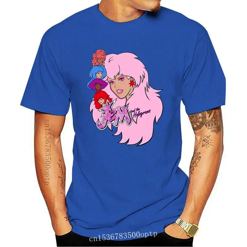 2022-Jem-T-Shirt-Jem-And-The-Holograms-T-Shirt-100-Cotton-Oversized-Tee ...