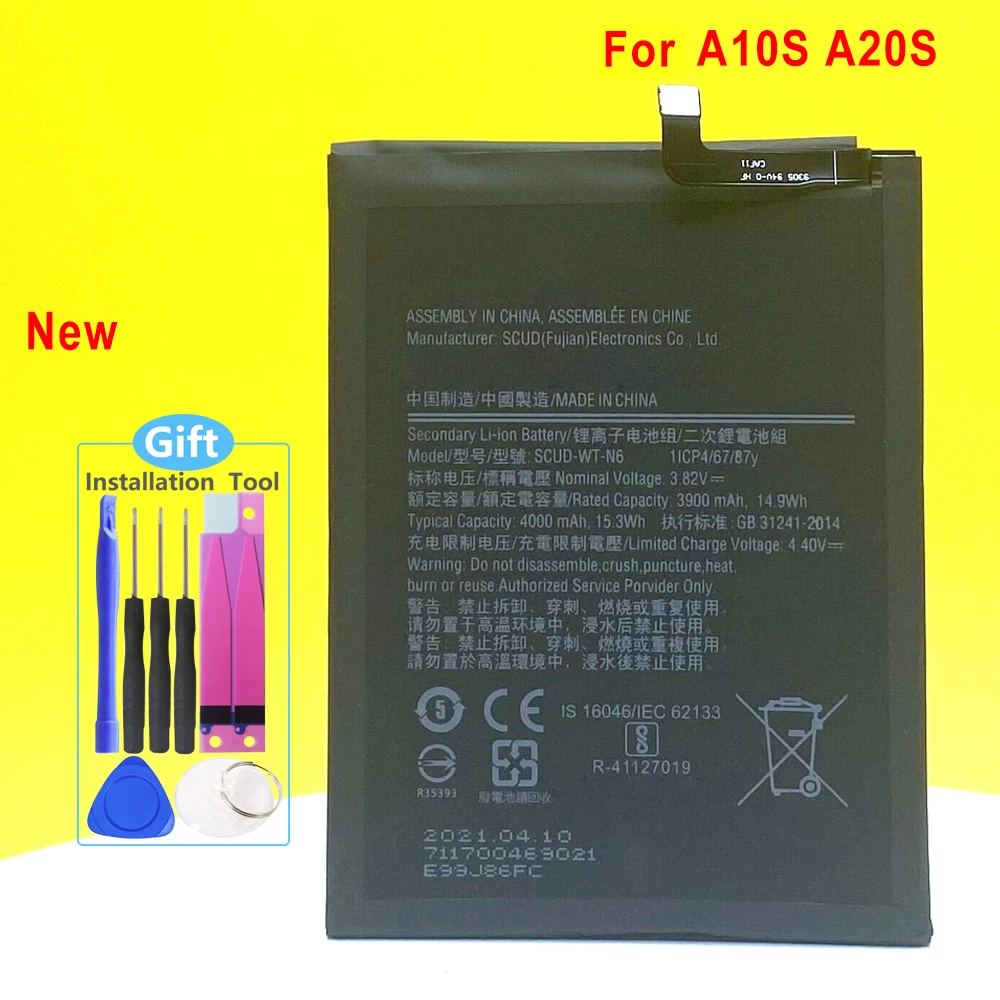 New-SCUD-WT-N6-Battery-For-Samsung-Galaxy-A10S-A20S-SM-A2070-A207F-M ...