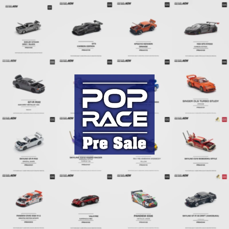 Pre-Sale-POP-Race-1-64-CLK-GTR-C297-D2-Privat-Diecast-Diorama-Model ...