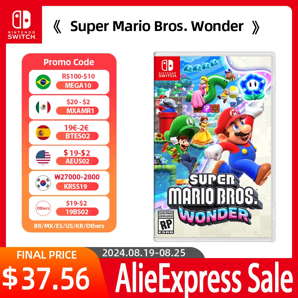 Nintendo-Switch-Game-Super-Mario-Bros-Wonder-Games-Cartridge-Physical ...