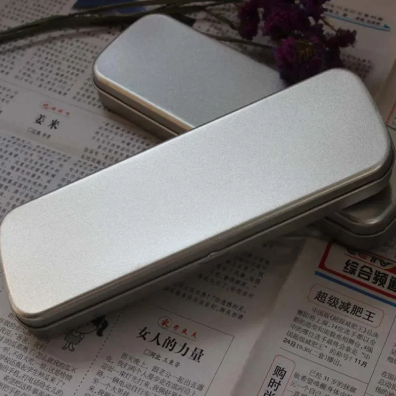 Small-Iron-Box-Frosted-Iron-Box-Student-Iron-Rectangular-Pencil-Box ...