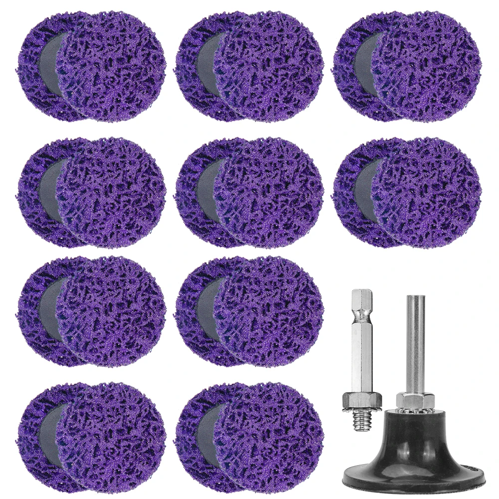 22pcs Rust Remover Wheel Disc Abrasive Angle Grinding Wheel 50mm ...