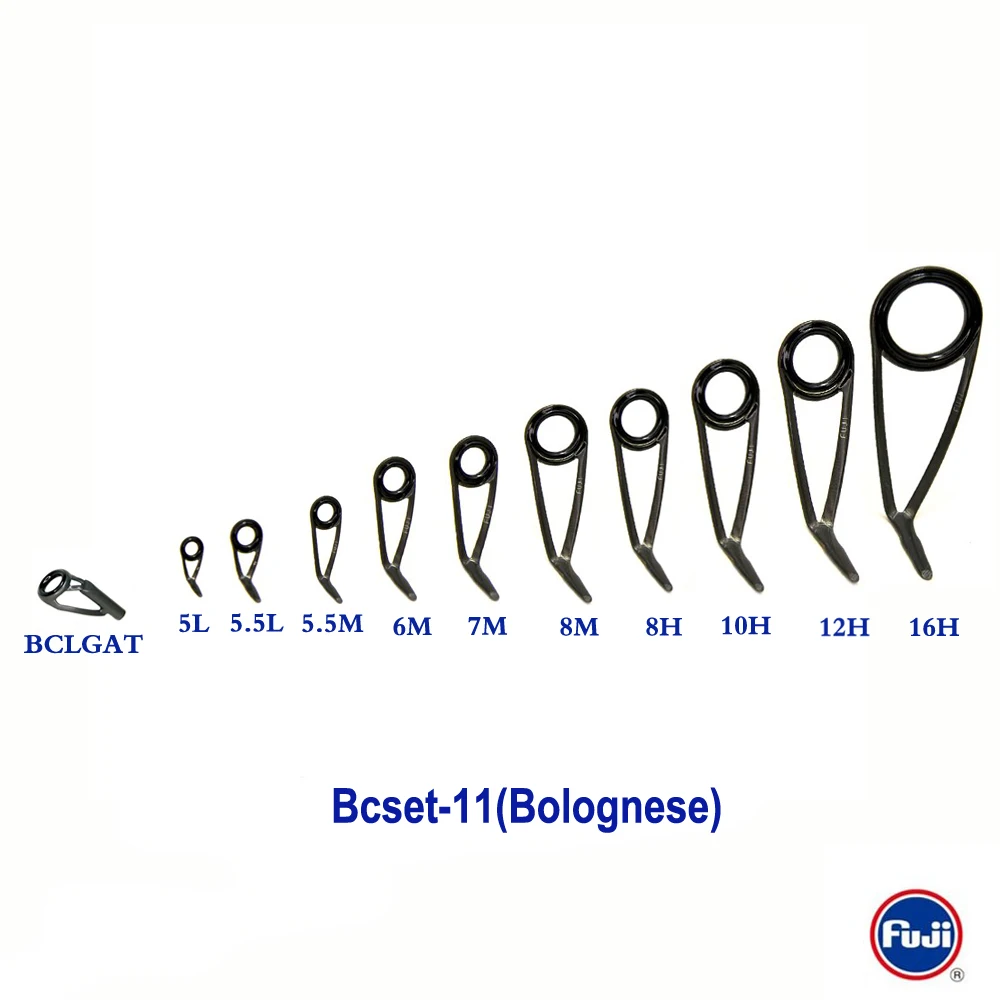 Original-Fuji-Guide-set-KL-L-M-H-Stainless-Steel-Frame-for-Bass-Seabass ...