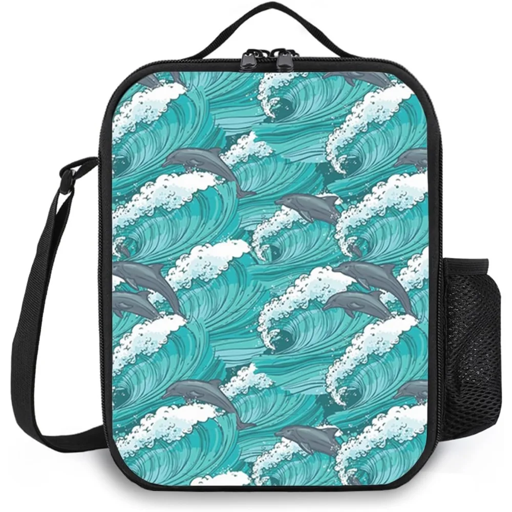 Sea-Animals-Insulated-Lunch-Box-for-Adult-Men-Women-Realistic-Engraved ...