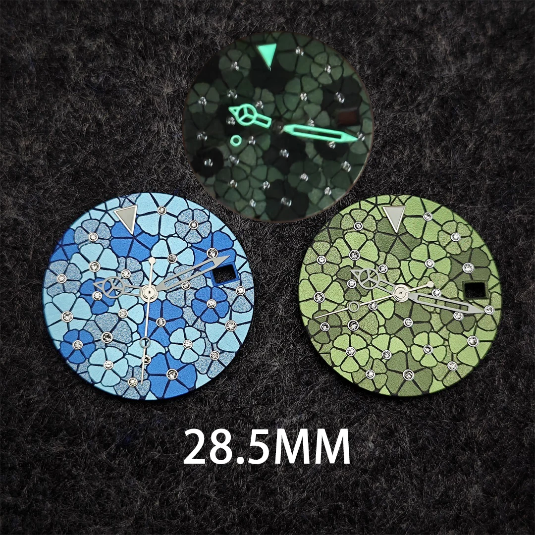 28-5mm-Watch-Faces-Inlaid-Watch-Dial-Skeleton-Hands-for-Men-Women-Watch ...