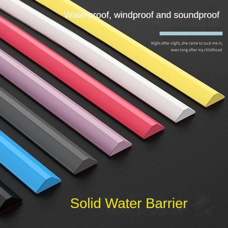 Bathroom-Water-Stopper-Water-Retaining-Bendable-Strip-Dry-Wet ...