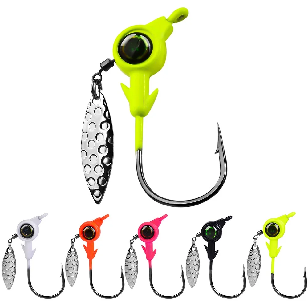 87-3-5g-5g-7g-10g-colorful-hammer-shape-jig-head-hook-fishing-hook ...