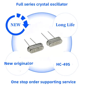 (10pcs) 9.216M 9.216MHZ HC-49S Passive Crystal Oscillator DIP2 Quartz Resonator 49S 2pin